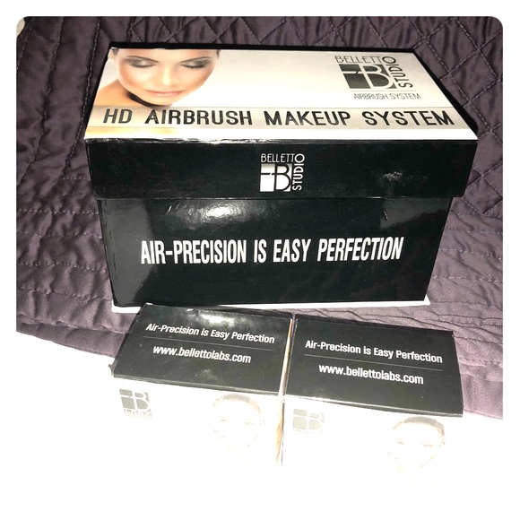 Belletto Studio | Makeup | Belletto Studio Deluxe Hd Airbrush Machine ...